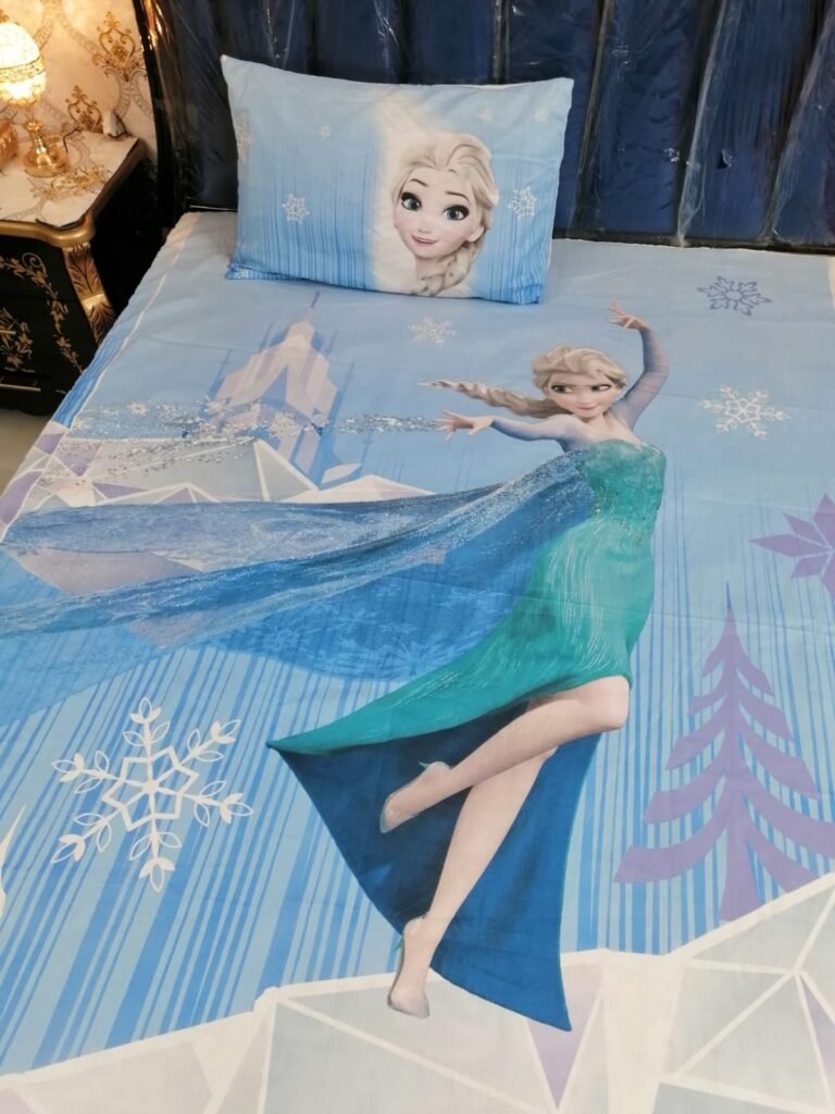 Buy Sky Barbie Character Kids Bed Sheet for Sale